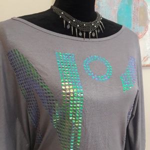 Body Central | Tops | Body Central Grey Batwing Top | Poshmark